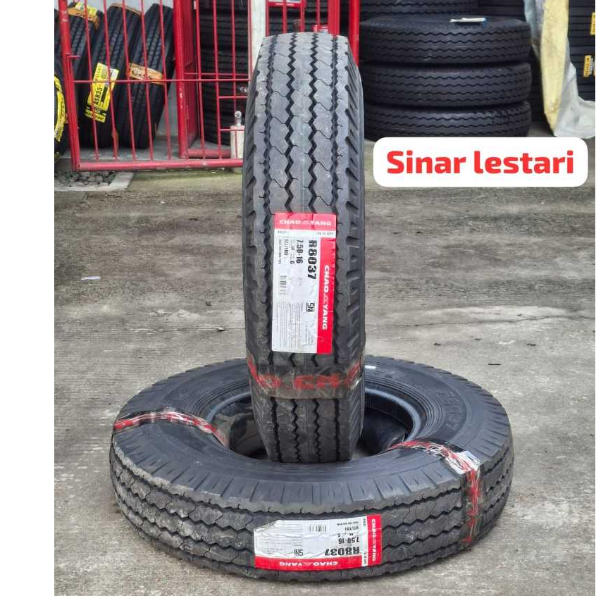 Jual Ban CHAOYANG 14PR R8037 750 R16 benang Full set (luar, dalam ...