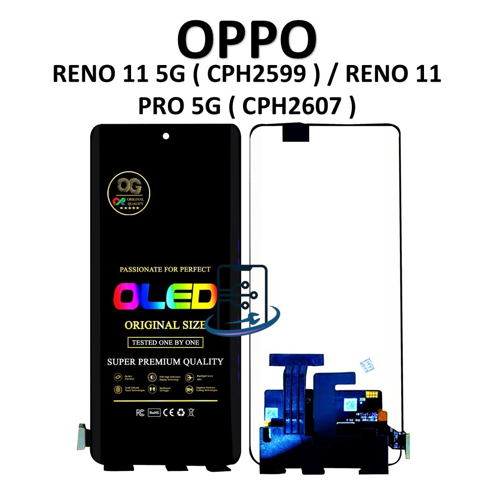 Jual LCD TOUCHSCREEN OPPO RENO 11 5G ( CPH2599 ) / RENO 11 PRO 5G ...