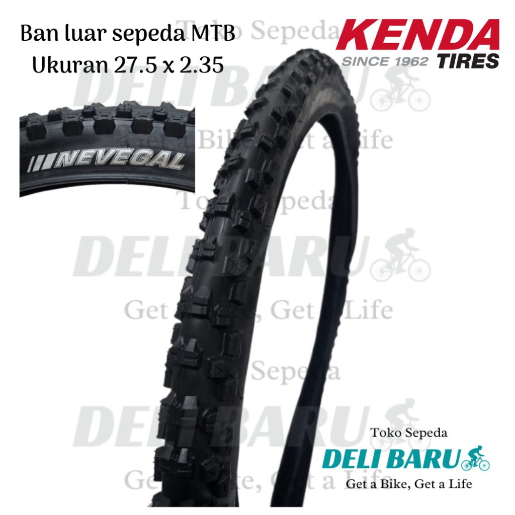 Jual Kenda Ban luar 27.5 x 2.35 lebar sepeda MTB | Shopee Indonesia