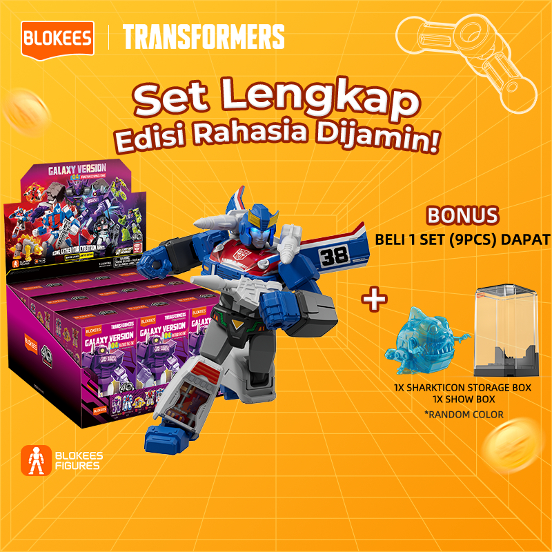 Jual BLOKEES Transformers Fractured Space-Time Blind Box Action Figures ...