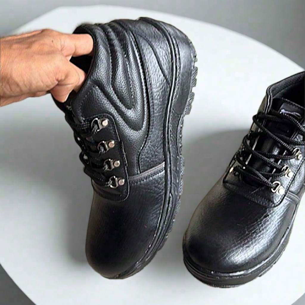 Jual Sepatu safety Oxlay model semi boot bahan sintetis premium untuk ...