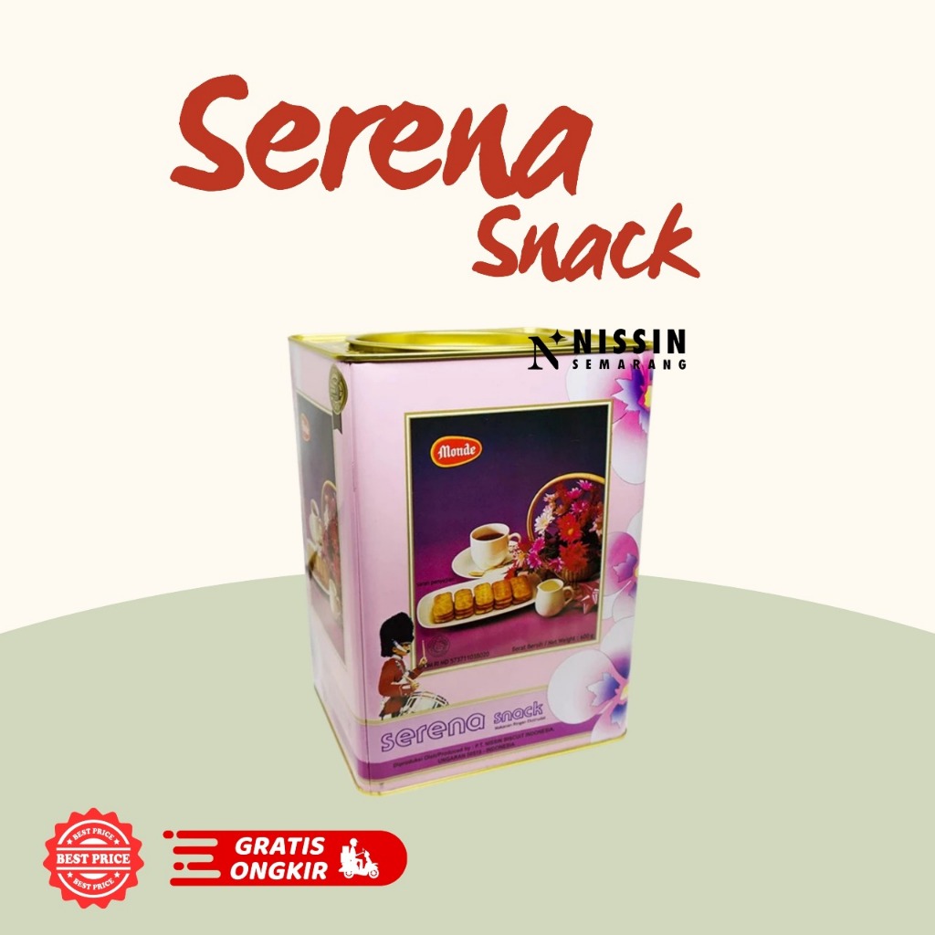Jual Monde Snack 600 gr Monde Serena Snack Kaleng | Shopee Indonesia