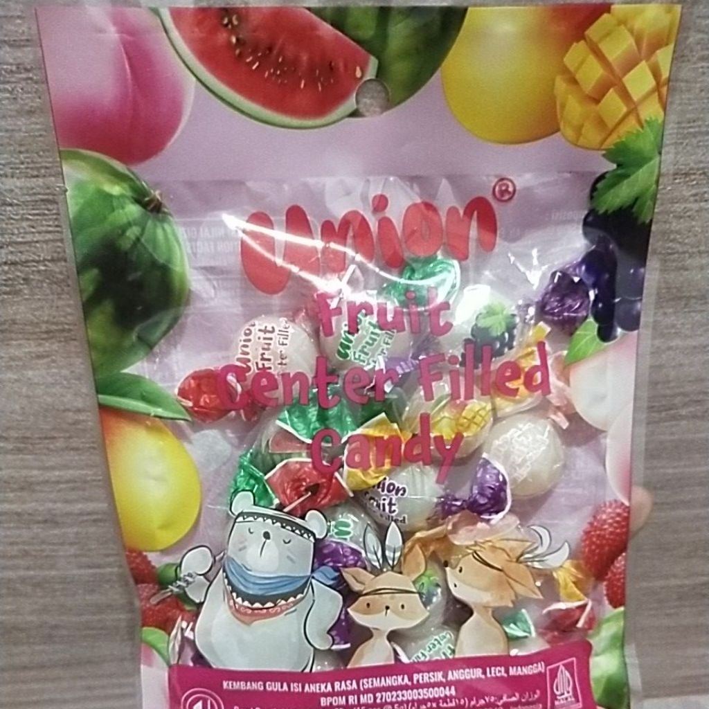 Jual Permen Union Fruit isi 15 pcs halal | Shopee Indonesia