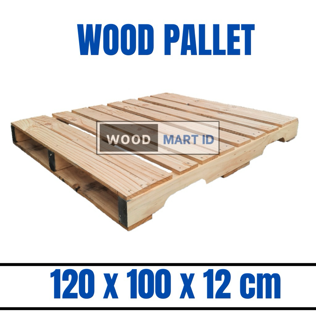 Jual Palet Kayu Jati Belanda 120x100x12cm | Pallet Kayu 120x100x12cm ...