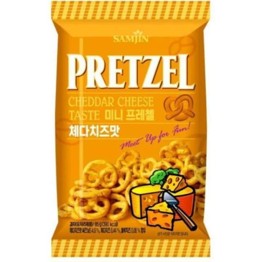 Jual Samjin Pretzel Cheddar Cheese 85gr | Shopee Indonesia