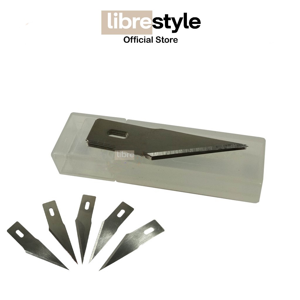 Jual Revil Mata Pisau IC WLXY No.2 Miring Runcing Art Knife Crafting ...