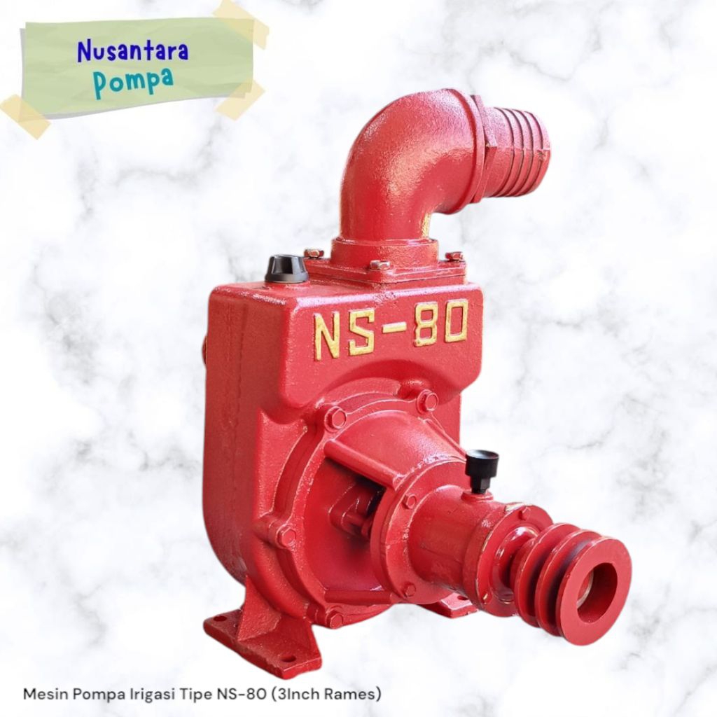 Jual Mesin Pompa Air Irigasi Tipe NS-80 (3Inch Rames) | Shopee Indonesia