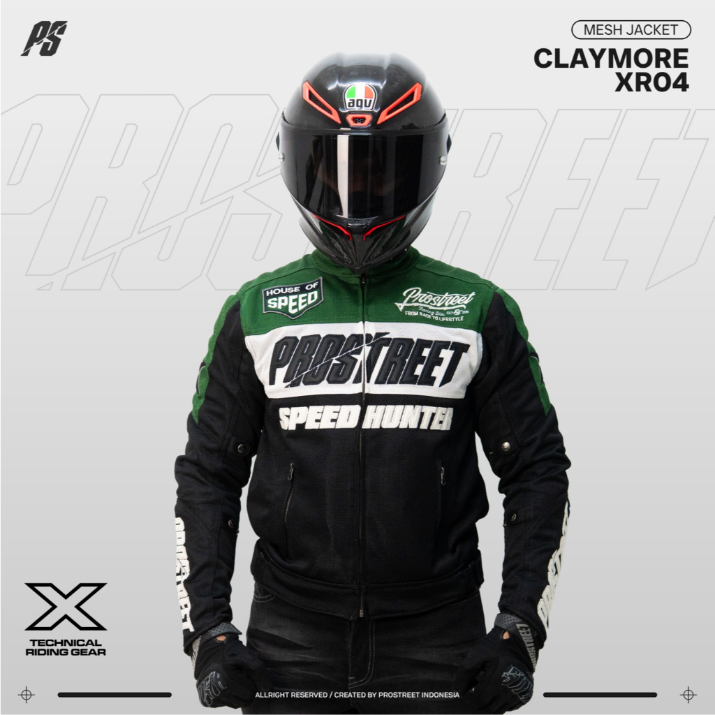 Jual Jaket Motor Mesh Prostreet Claymore XR04 | Shopee Indonesia