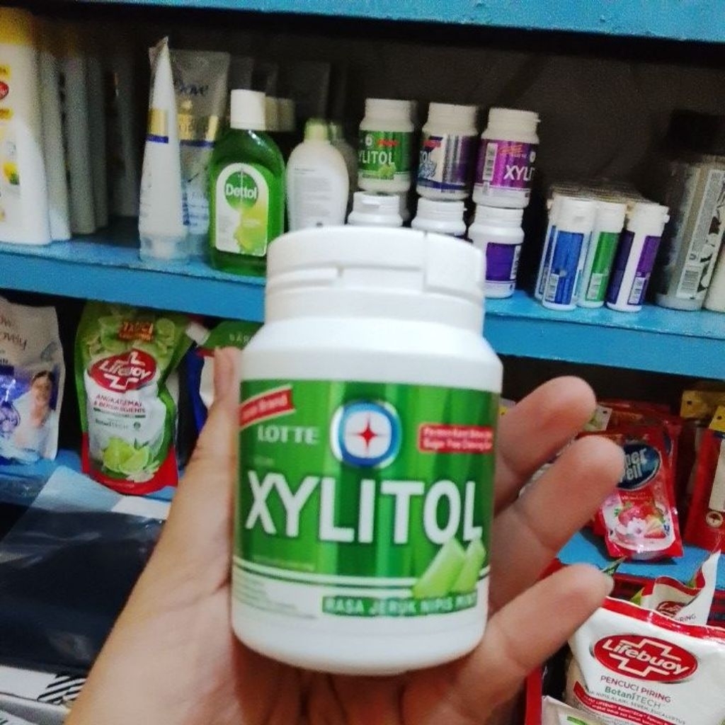 Jual Lotte Xylitol Permen Karet Rasa Jeruk Nipis Mint 58g | Shopee ...