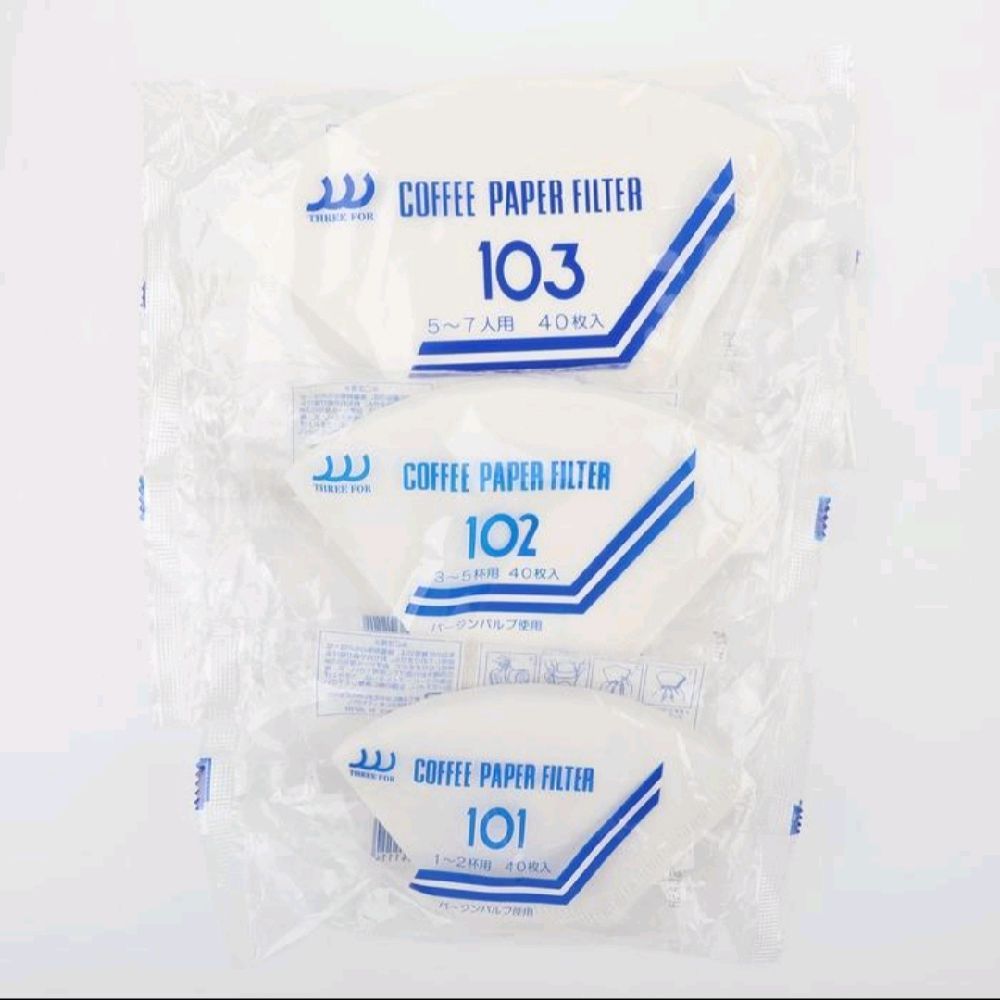 Jual Coffee Paper Filter Flat Bottom Abid Clever Dripper "Three For" F ...