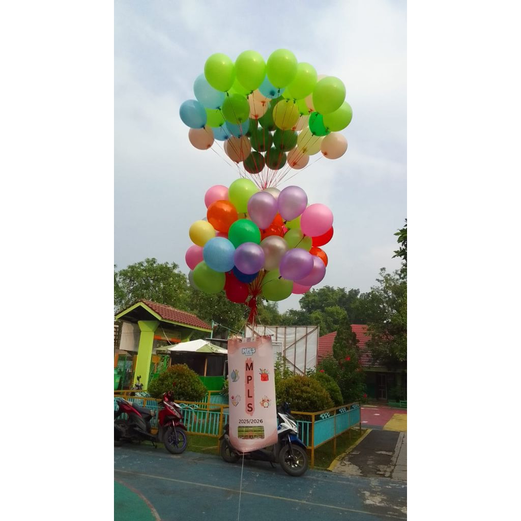 Jual balon gas helium untuk pelepasan skolah dan weding atau balon ...