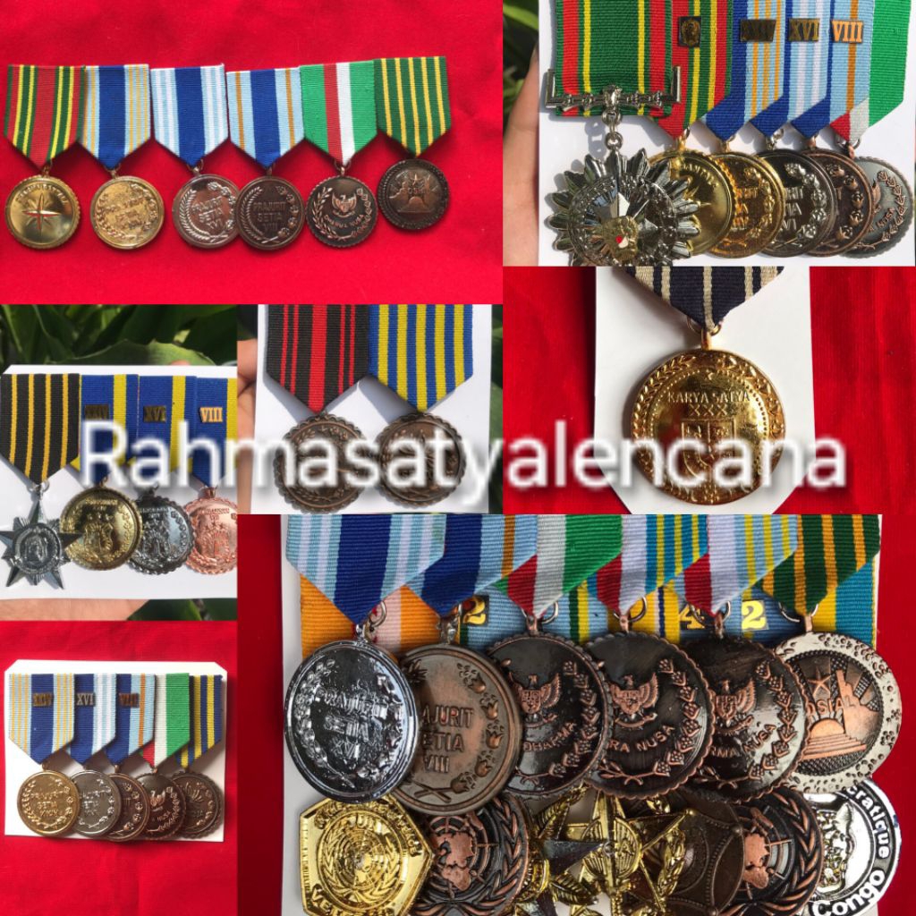 Jual [COSTUM] Satyalencana TNI POLRI PRAMUKA PNS – Tanda Jasa Medali ...