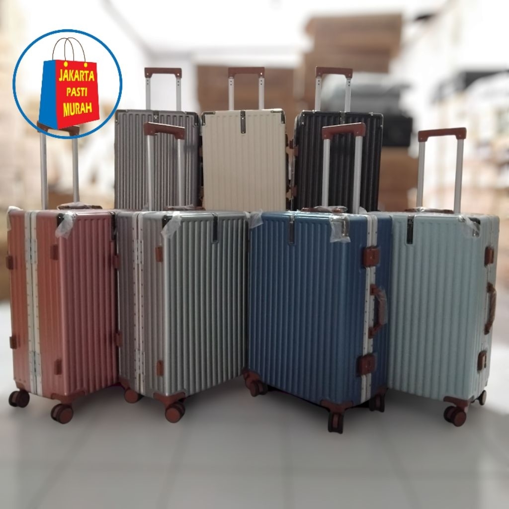 Jual Koper Fiber Merk POLO WISDOM Type 002 Ukuran 20 dan 24 inch Roda ...