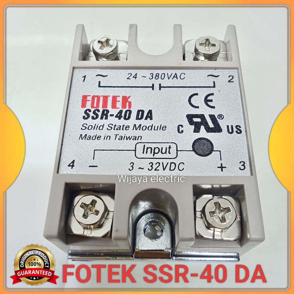 Jual solid state modul SSR-40 DA / ssr 40da fotek original | Shopee Indonesia