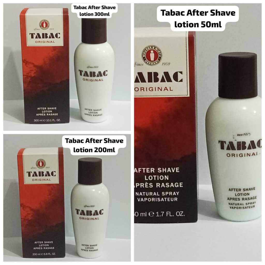 Jual ORIGINAL TABAC AFTER SHAVE LOTION 300ml | Shopee Indonesia