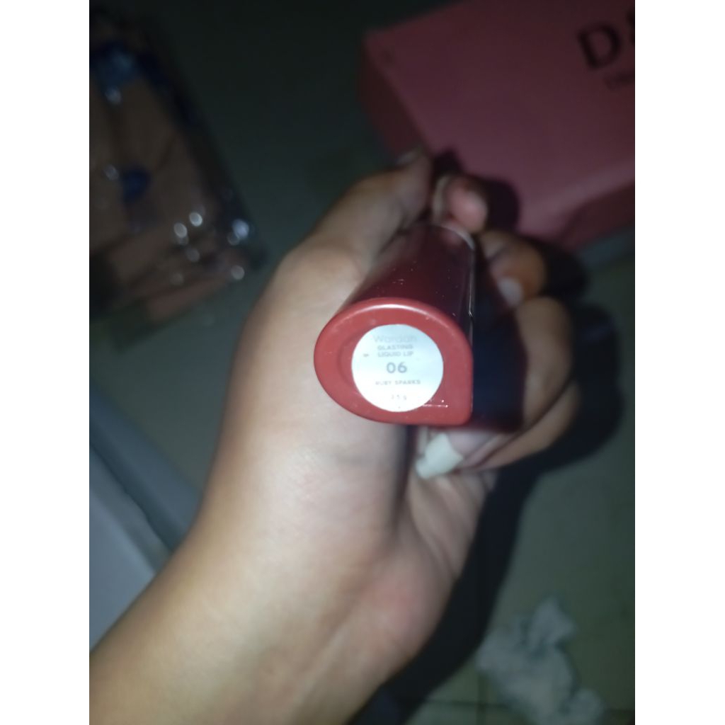 Jual WARDAH GLASTING LIQUID LIP 06 RUBY SPARKS | Shopee Indonesia