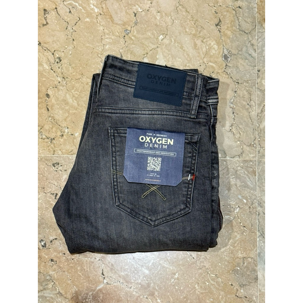 Jual Celana Panjang Jeans Pria Oxygen Denim Original 706 Slim Fit ...