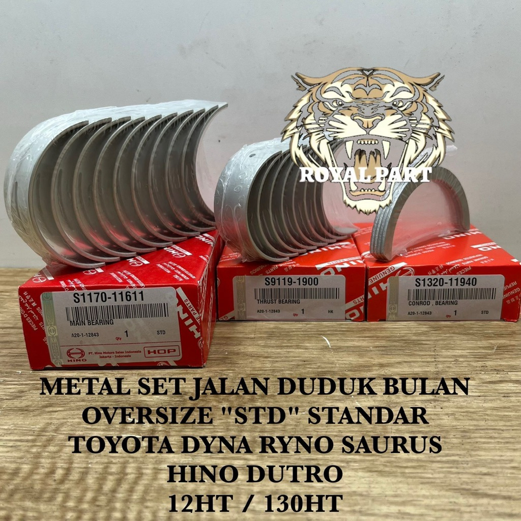 Jual METAL SET ( 3 ITEM ) OS STD JALAN DUDUK BULAN TOYOTA DYNA RYNO SAURUS HINO DUTRO HT130 ...