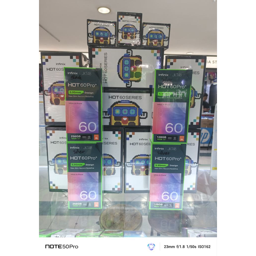 Jual Gift Box+ Infinix Hot 60 Pro+ Plus 8/256 3D Curved 1.5K IMX 882 ...