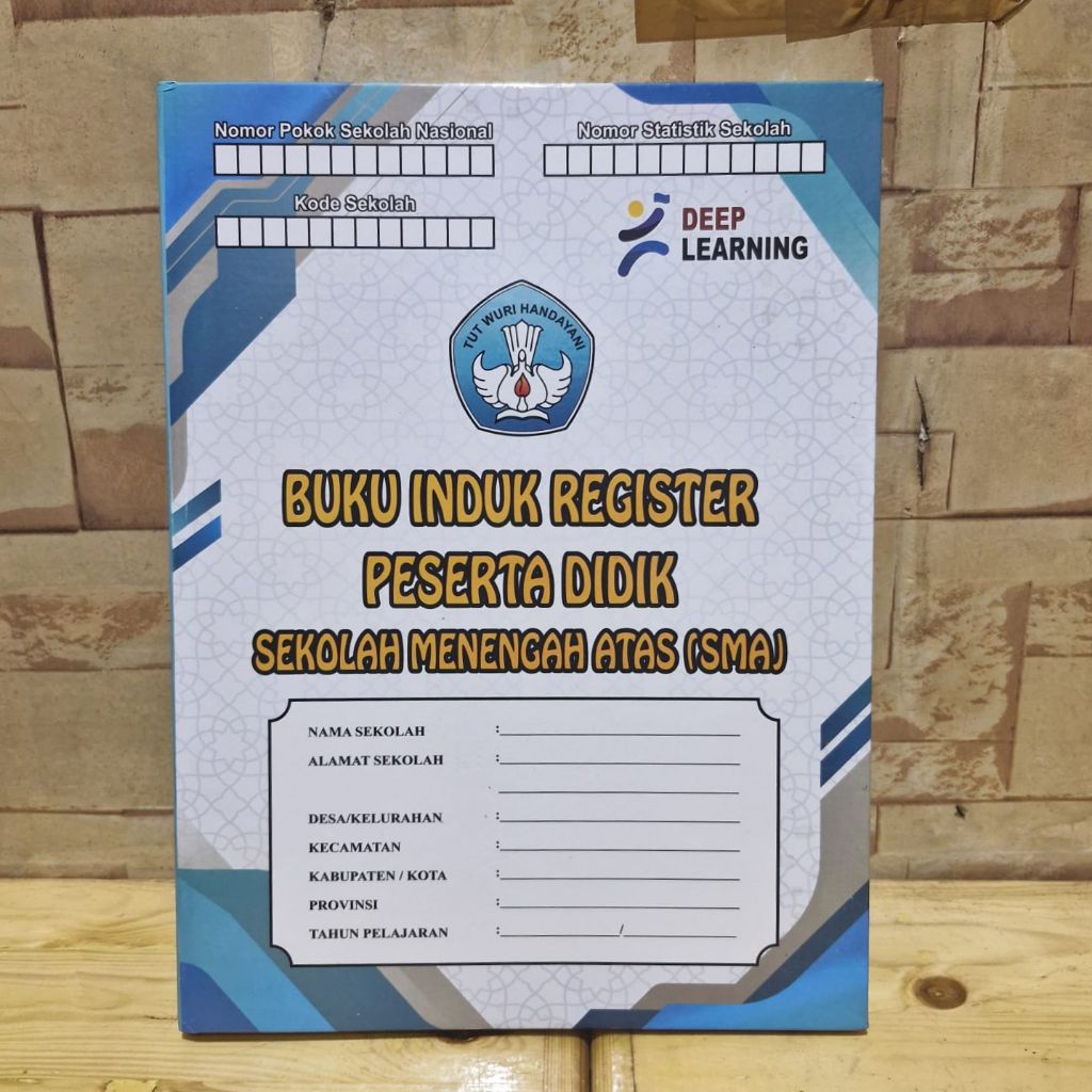 Jual BUKU INDUK REGISTER SISWA SMA KURIKULUM MERDEKA deep learning ...