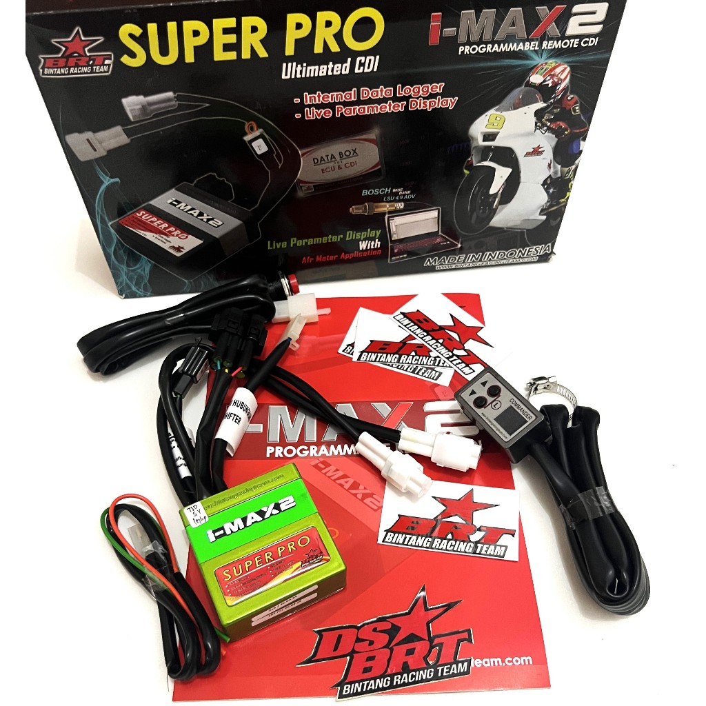 Jual CDI BRT IMAX 2 SUPER PRO 52 STEP + COMMANDER KARISMA & SUPRA X 125 | Shopee Indonesia