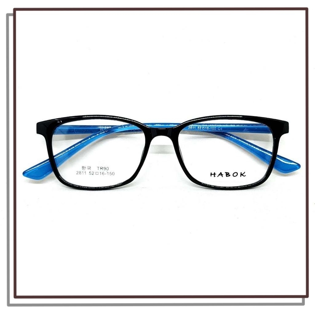 Jual FRAME KACAMATA PLASTIK HABOK 2811 Model Keren Gagang LENTUR Ringan ...