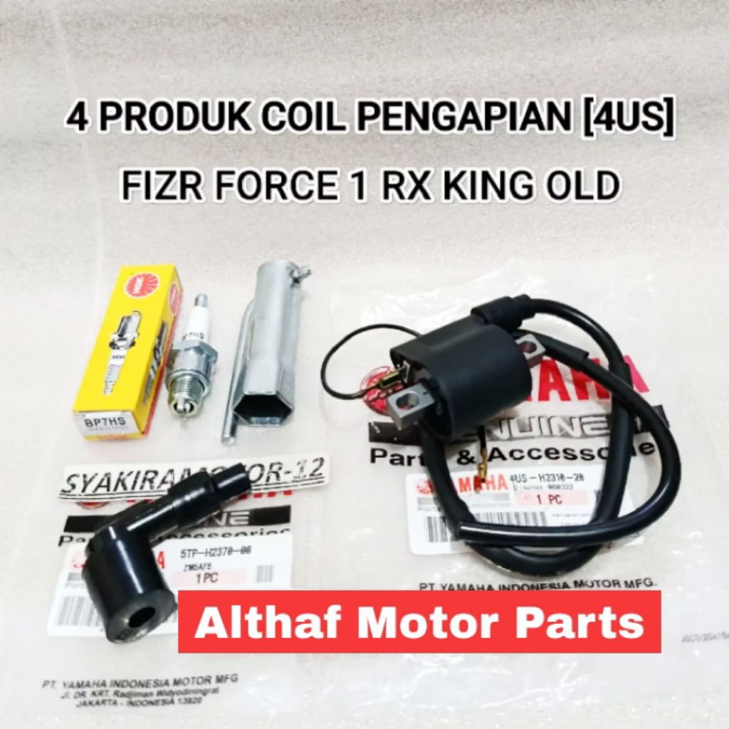 Jual 4 PRODUK PAKET COIL PENGAPIAN [ 4US ] KOIL + CANGKLONG + BUSI ...