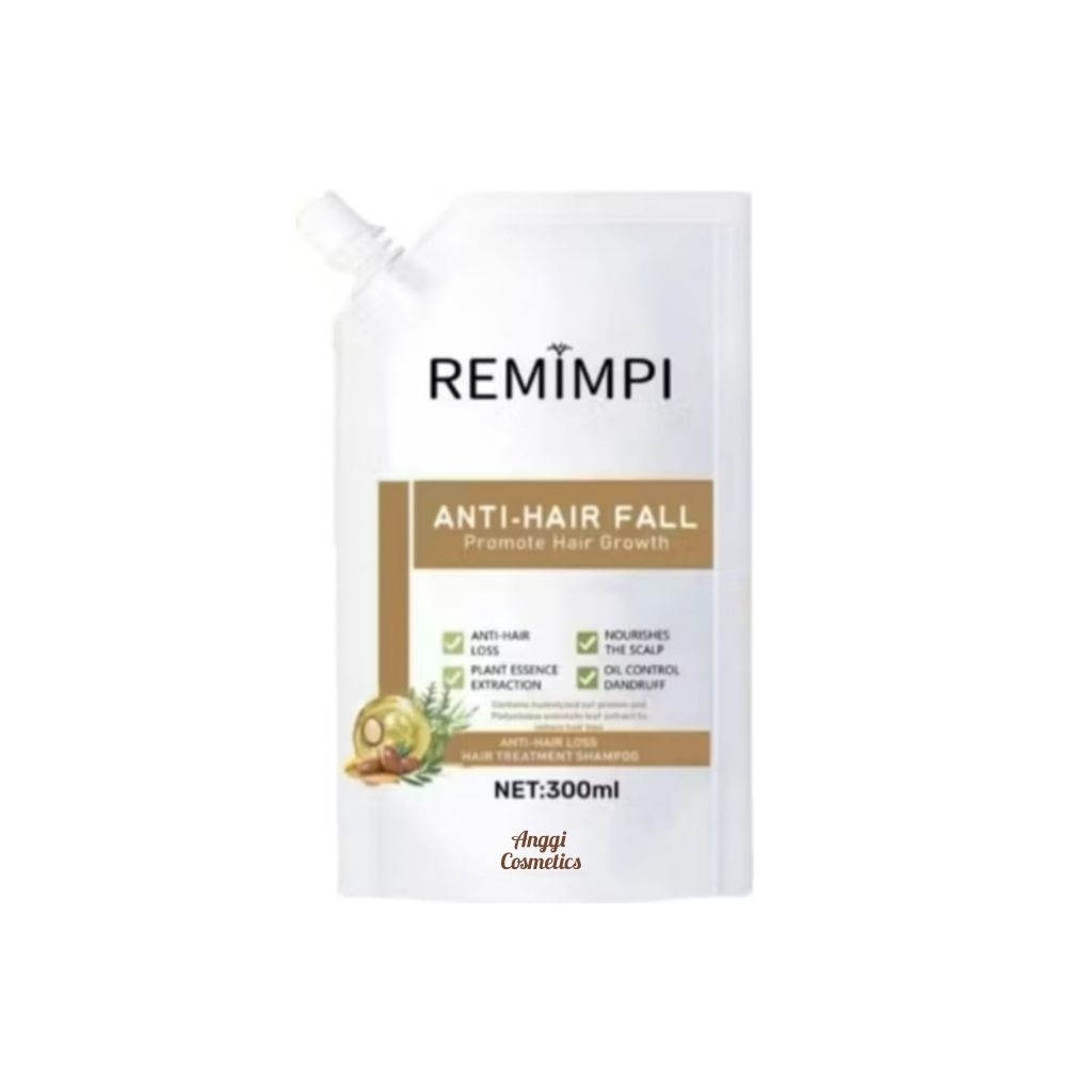 Jual REMIMPI Anti-Hair Fall Hair Treatment Shampoo - 300ml | Shopee ...