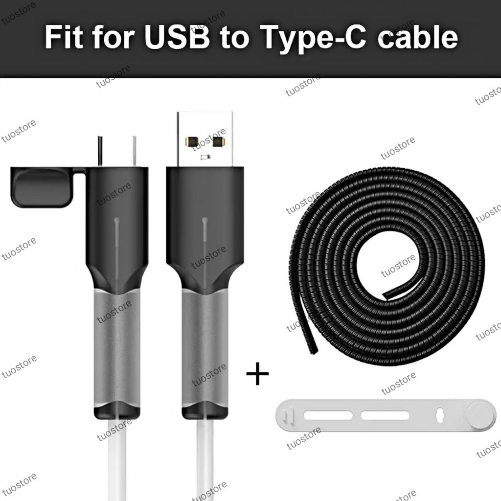 Jual [COD] PENGAMAN KABEL USB CAS PAKET LENGKAP | Shopee Indonesia