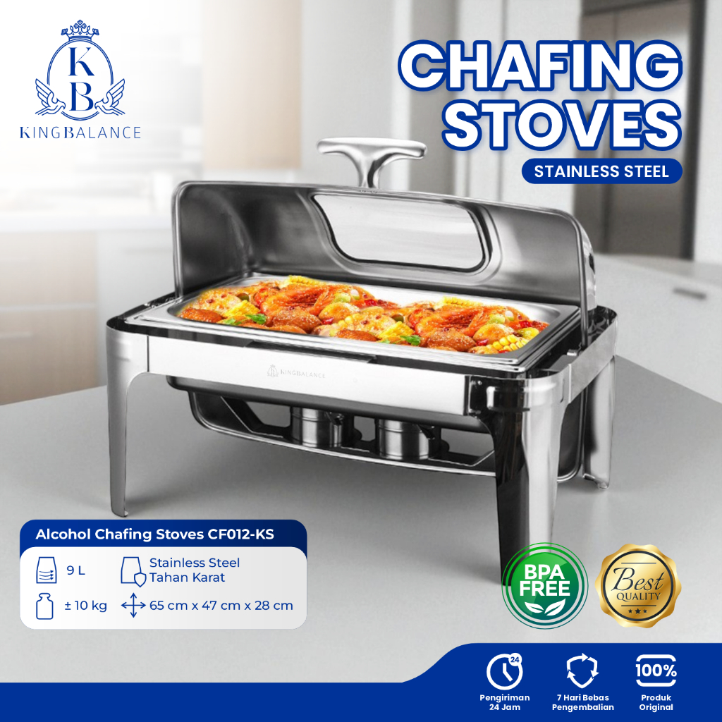 Jual KING BALANCE Chafing Stoves CF012-KS / Kompor Pemanas Makanan ...