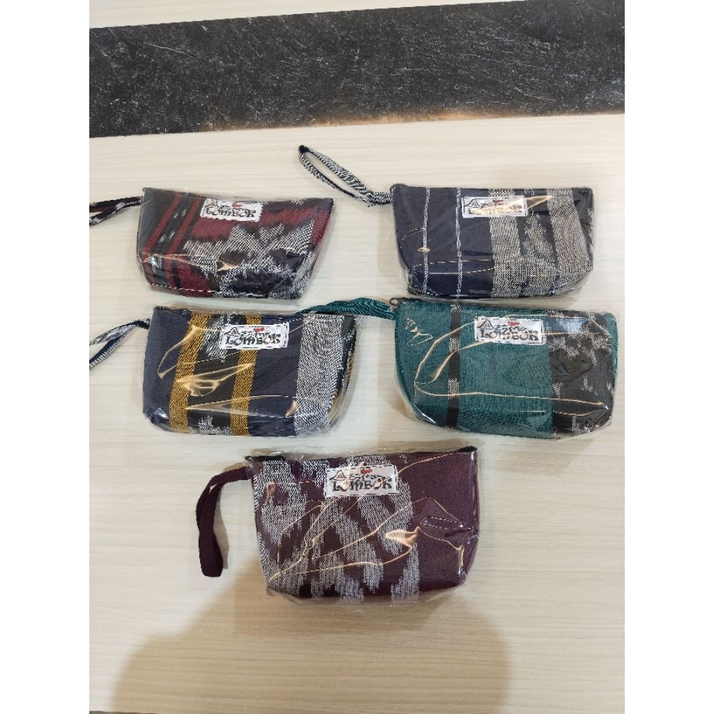 Jual Oleh Oleh Khas Lombok NTB Dompet Tenun Kembung Kecil | Shopee ...