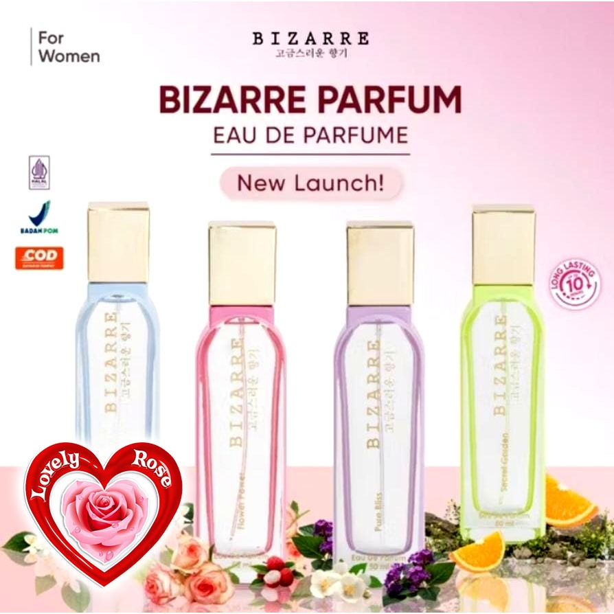 Jual BIZARRE PARFUM EDP 50 ML | EDP PERFUME KOREA STYLE BIZARE ...