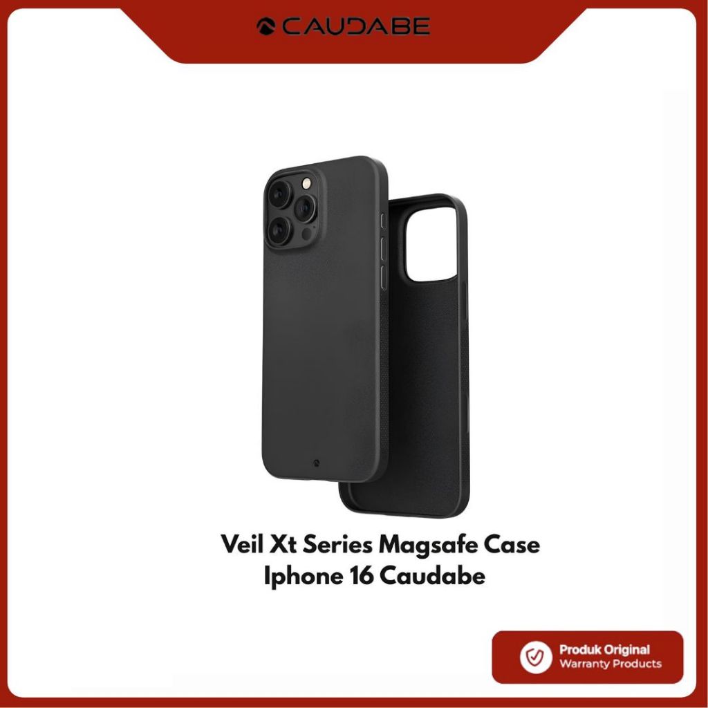 Jual Case iPhone 16 Pro Max 16 Pro Caudabe Veil XT Slim Casing Magsafe ...