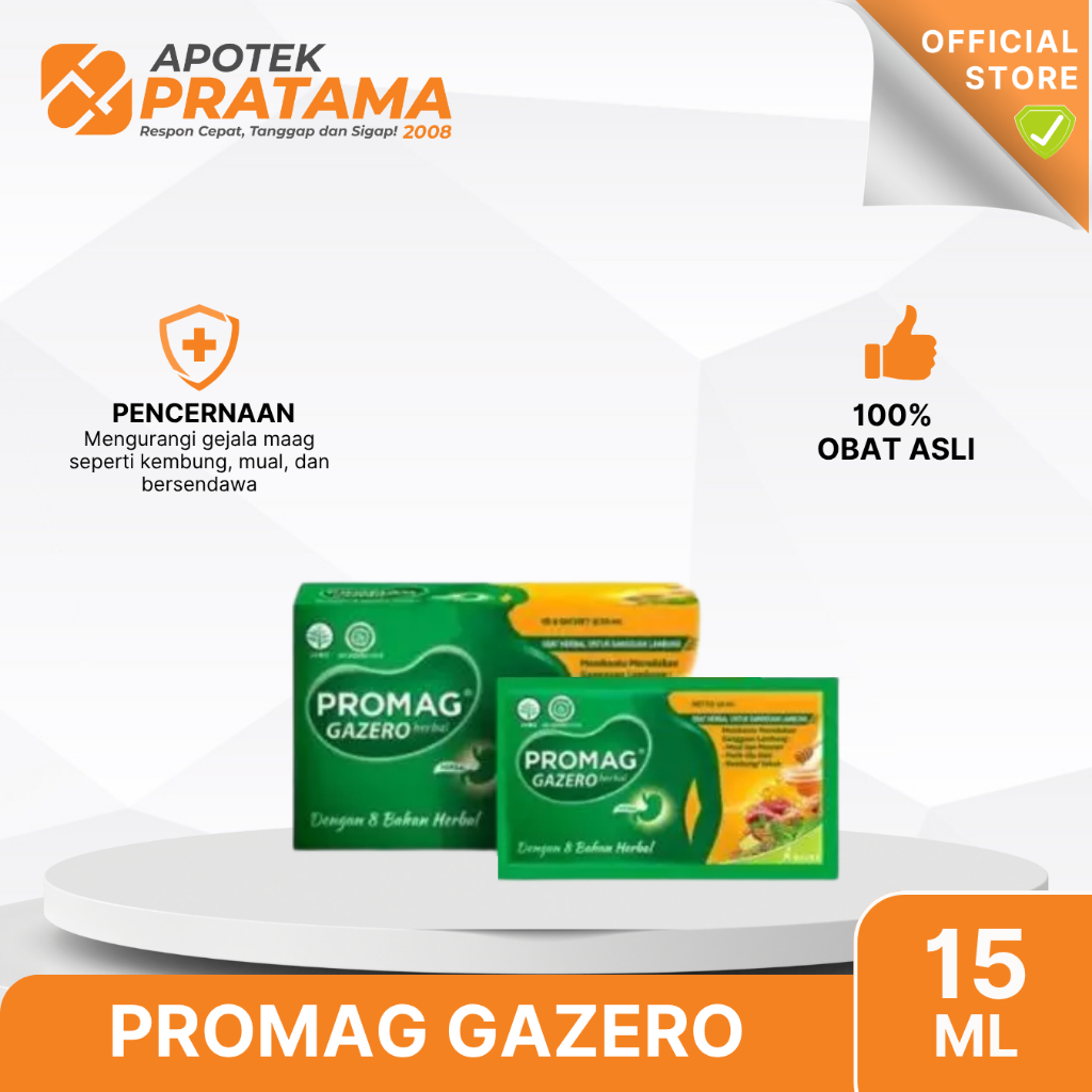 Jual PROMAG GAZERO CAIR SACHET BOX | Shopee Indonesia