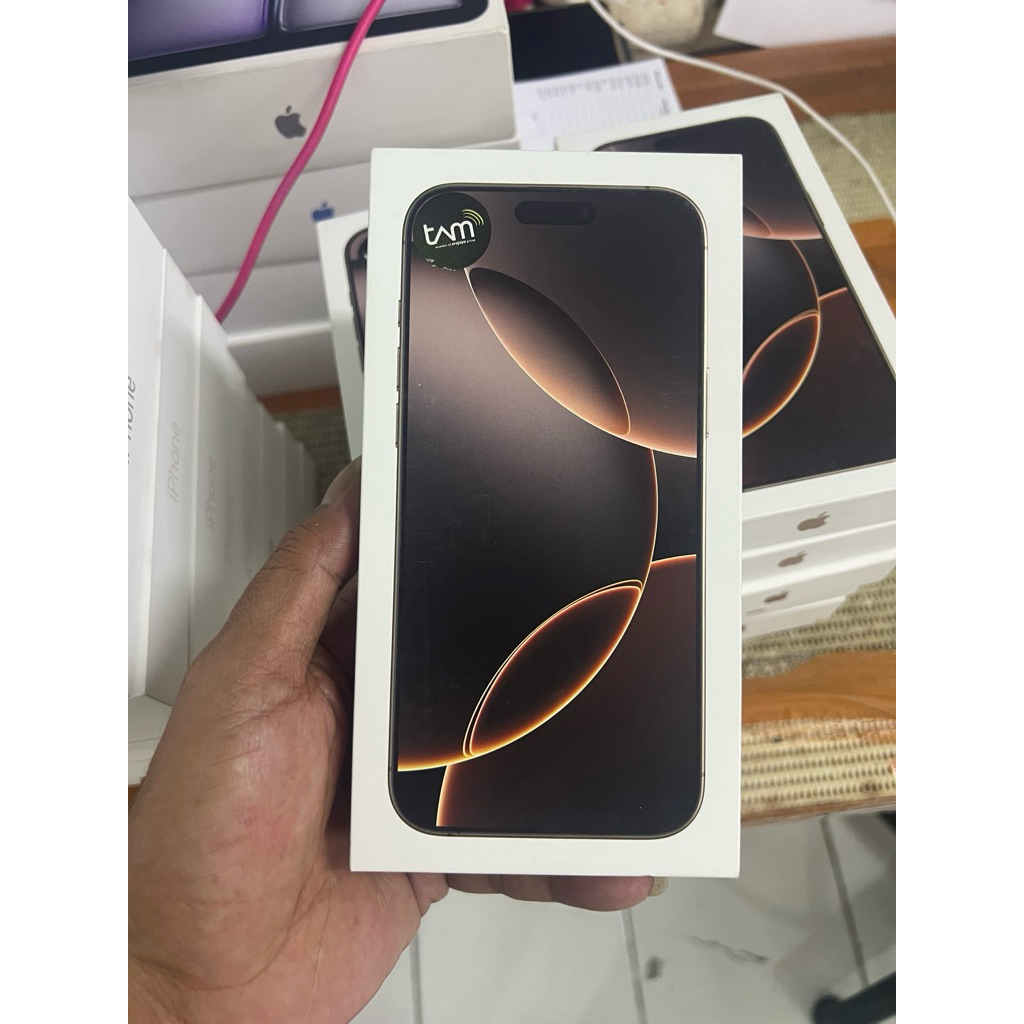 Jual Iphone 16 Pro 512gb desert New Garansi Ibox | Shopee Indonesia