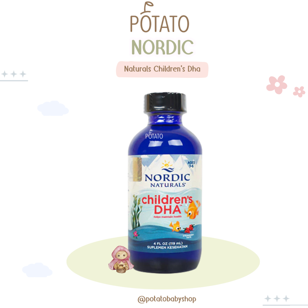 Jual Nordic Children's DHA Liquid 119ml - Minyak Ikan Artic Cod anak 1 ...