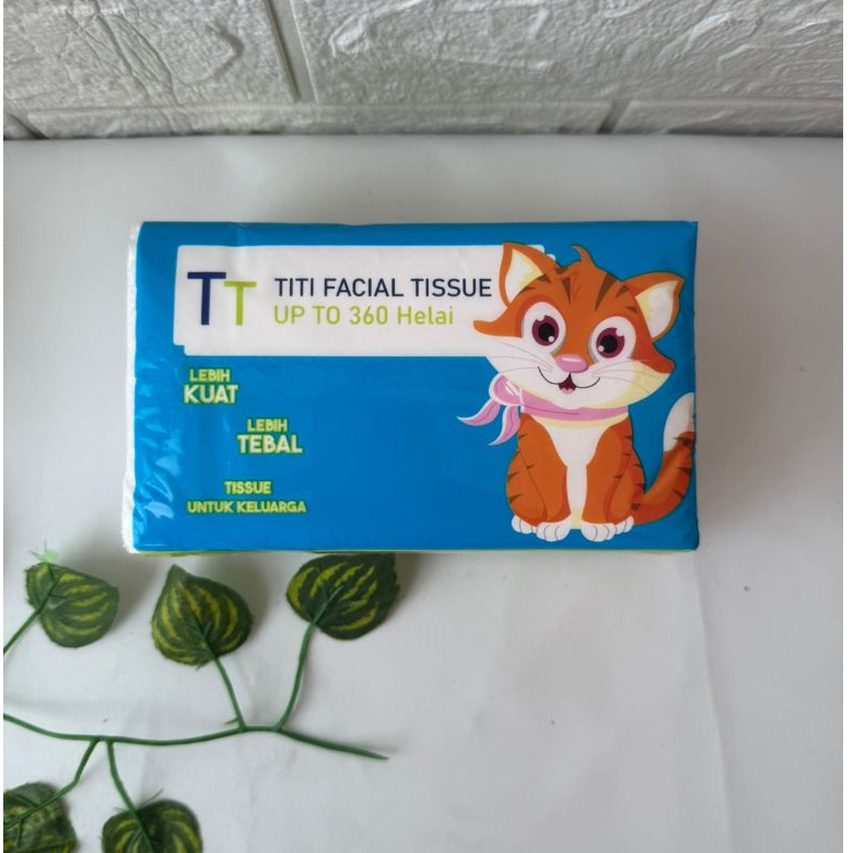 Jual (1 PCS)Tissue TITI 360 Helai Tisu Wajah Halus Promo Murah | Shopee ...