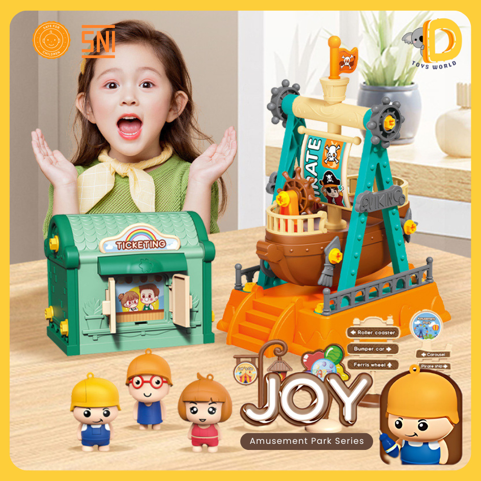 Jual DARREN TOYS JOY Amusement Park Series Mainan Edukasi Anak - Mainan ...
