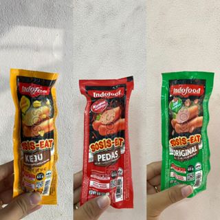 Jual INDOFOOD SOSIS-EAT ORIGINAL / KEJU / PEDAS - SAUSAGE SOSIS ...