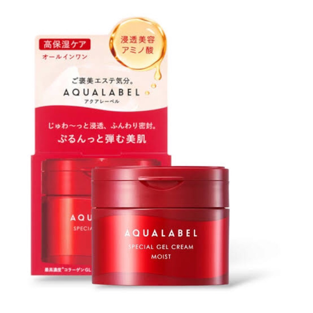 Jual AQUALABEL Special Gel Cream Moist 90g | All in One Moisturizer ...