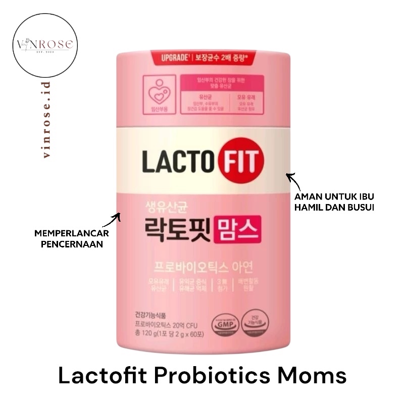 Jual Lactofit Probiotics Moms Ibu Hamil Busui 60 stik Korea/ Lacto fit ...