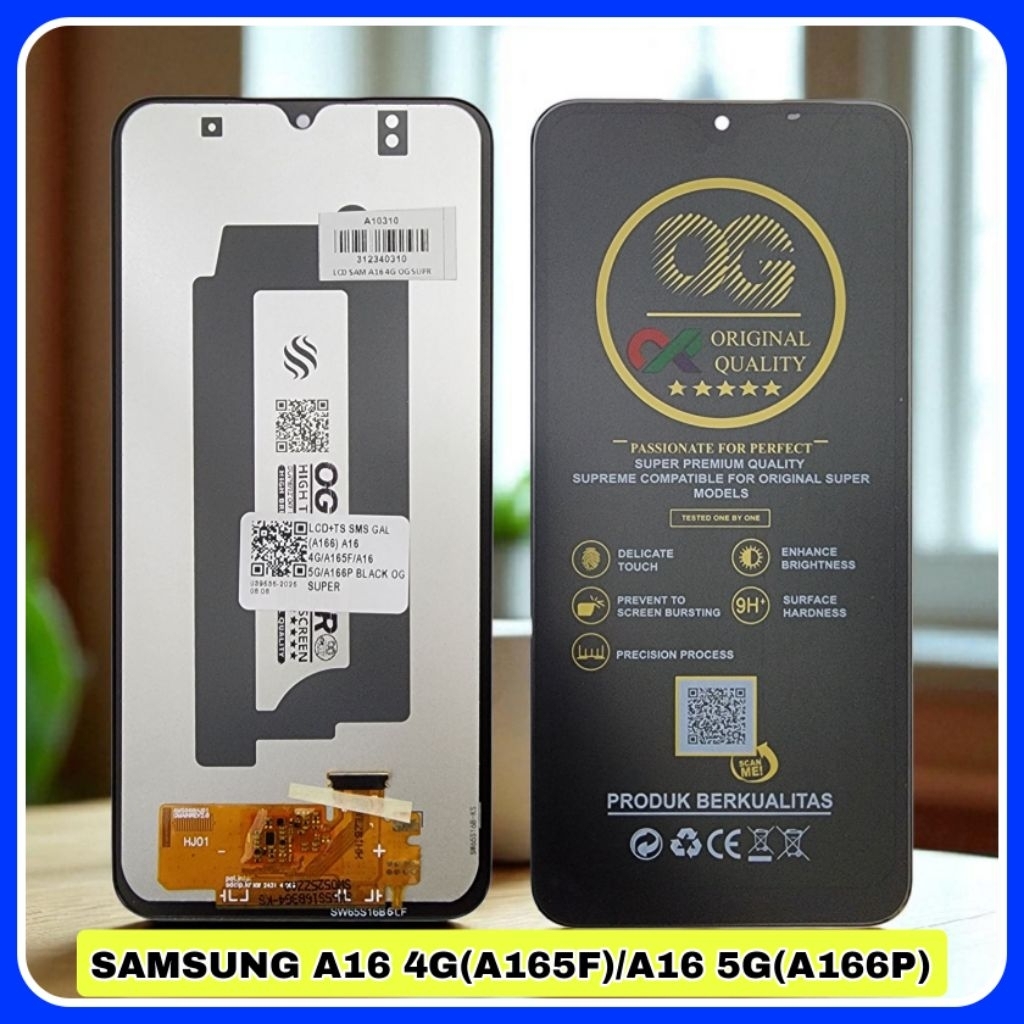 Jual Lcd ts Samsung A16 4G (A165F) / A16 5G (A166P) | Shopee Indonesia