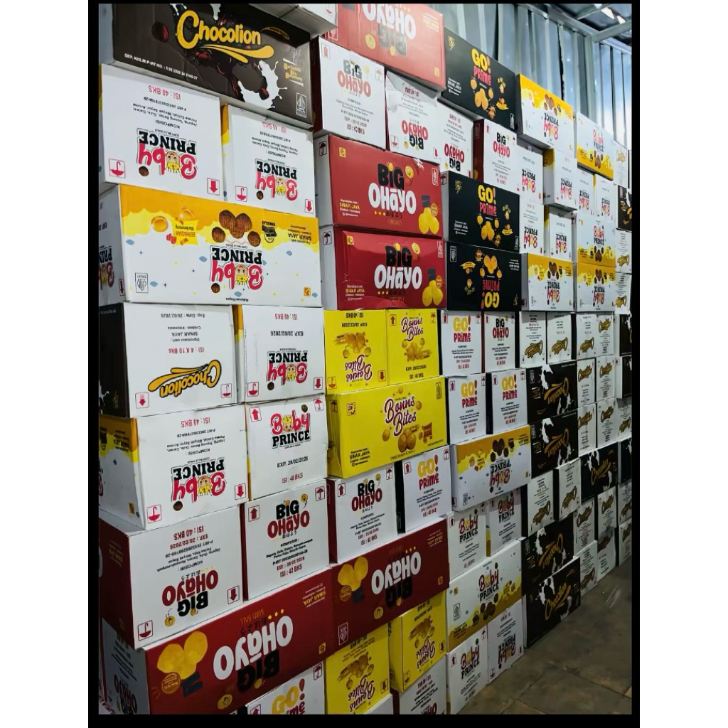 Jual ciki berhadiah 1dus isi 40pcs pilih ciki tulis di keterakan ...