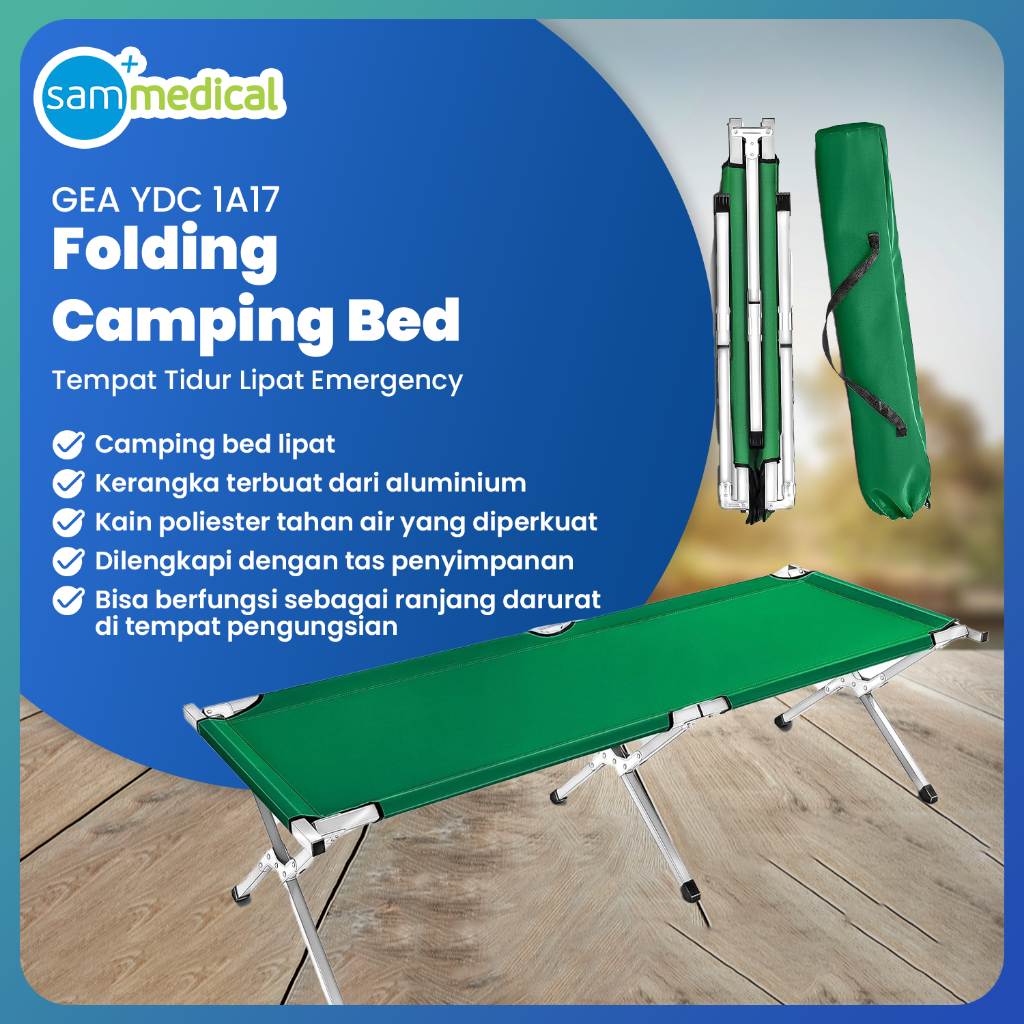 Jual GEA Velbed / Camping Bed - YDC 1A17 / Ranjang Darurat Pengungsian ...