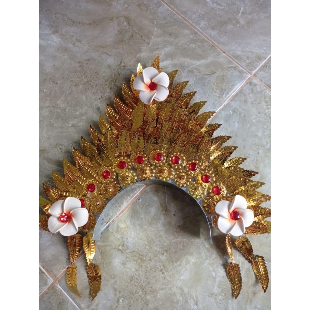 Jual Mahkota Bali Emas Buat Tari – Aksesoris Kepala & Tari Tradisional ...