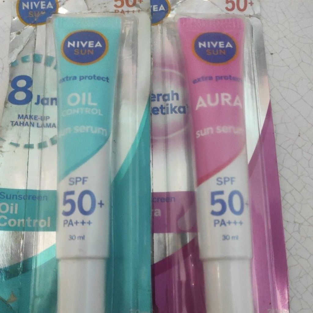 Jual Nivea Sun extra protect sun serum spf50++++ 30ml (nondus) | Shopee ...
