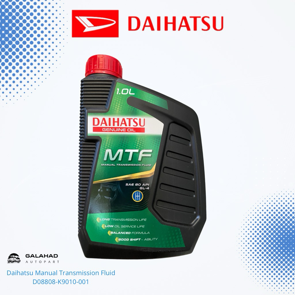 Jual Oli Transmisi Mobil Daihatsu MTF SAE 80 API GL-4 1L | Shopee Indonesia
