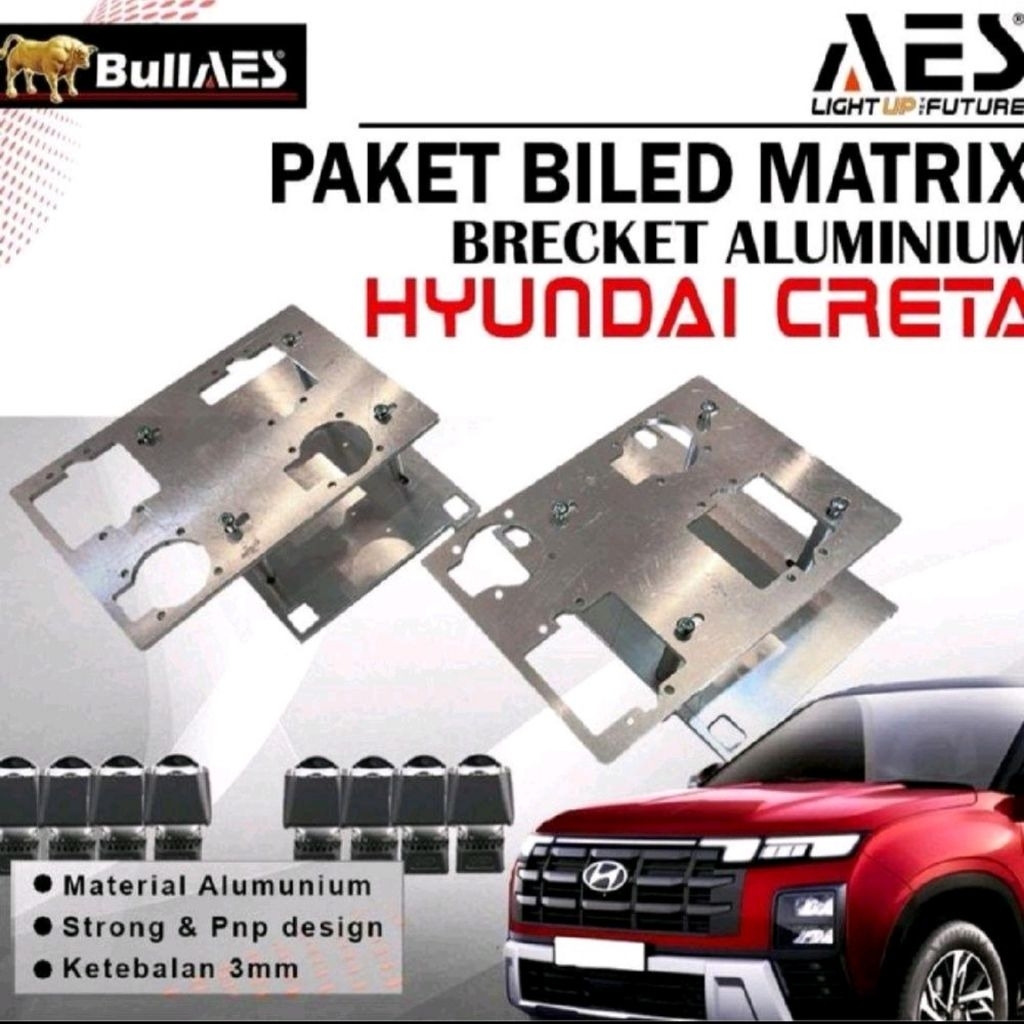 Jual Headlamp BILED Matrix Hyundai New Creta Facelift 2025 (Projector ...