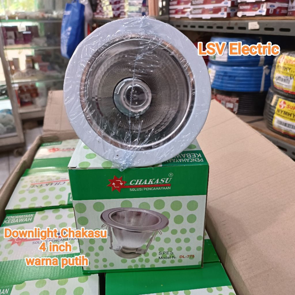 Jual Downlight Chakasu 4 inch [DL-775] INBOW/IB WARNA PUTIH 100% BARU ...