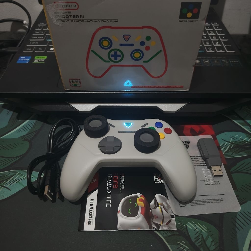 Jual Fantech WGP13S / WGP 13s Shooter III 3 Wireless Gamepad Hall ...